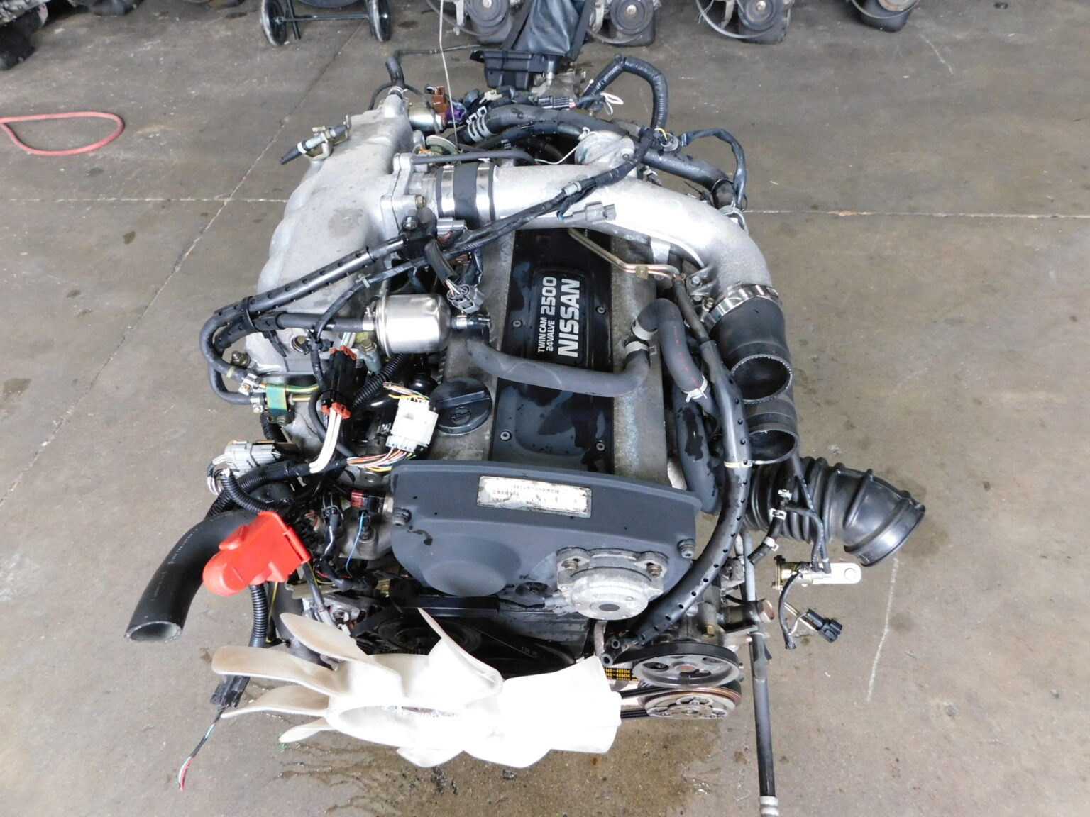 JDM 1993-1997 NISSAN SKYLINE GTST 2.5L INLINE 6 TURBO SERIES 2 ENGINE ...