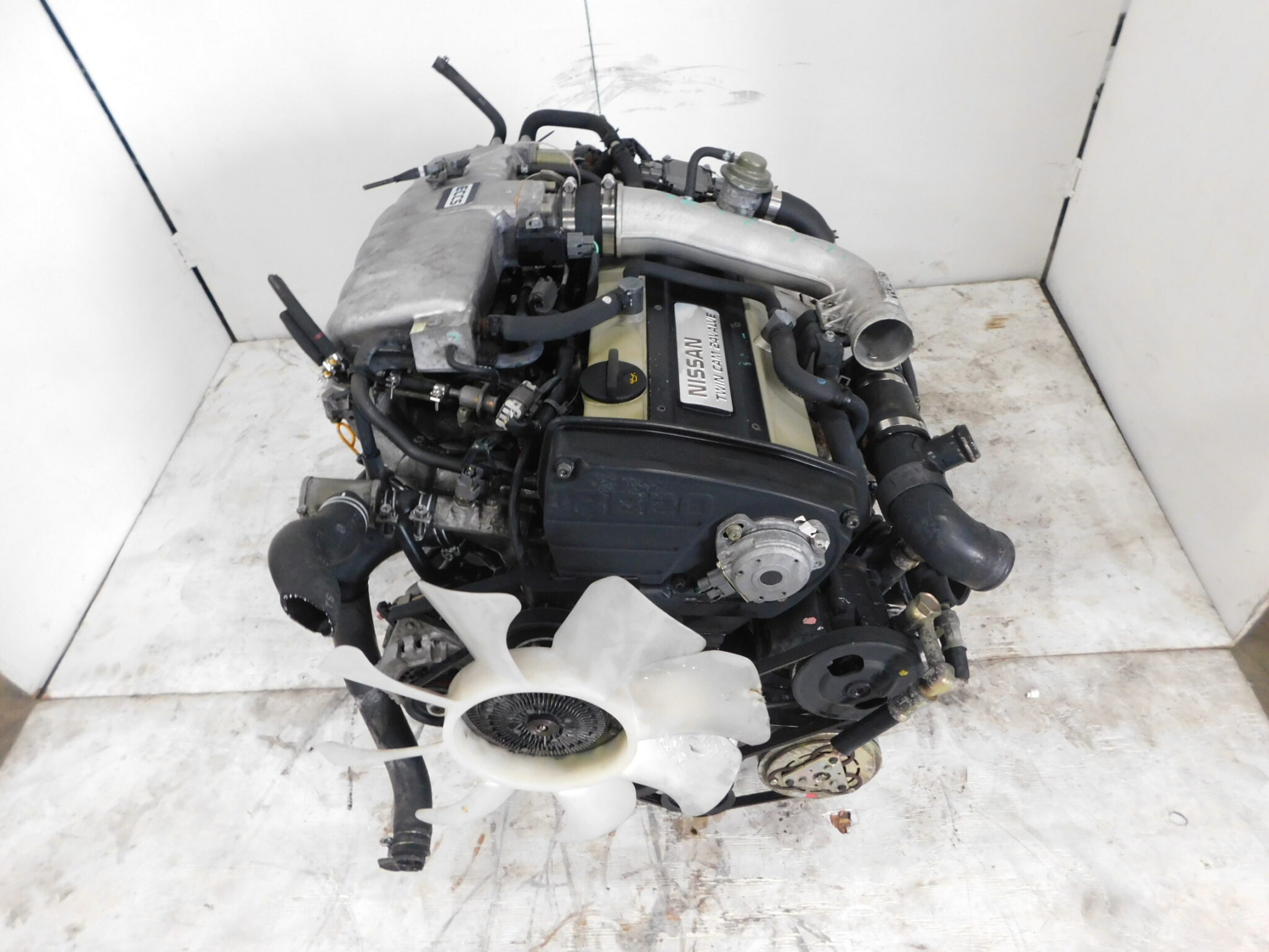 JDM 1989-1991 NISSAN SKYLINE R32 GTST INLINE 6 TWIN TURBO ENGINE ONLY ...