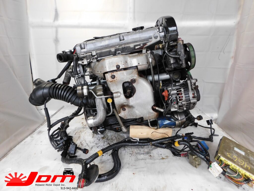 JDM 1995-1999 MITSUBISHI ECLIPSE 2.0L TURBO ENGINE ONLY – JDM of Ohio