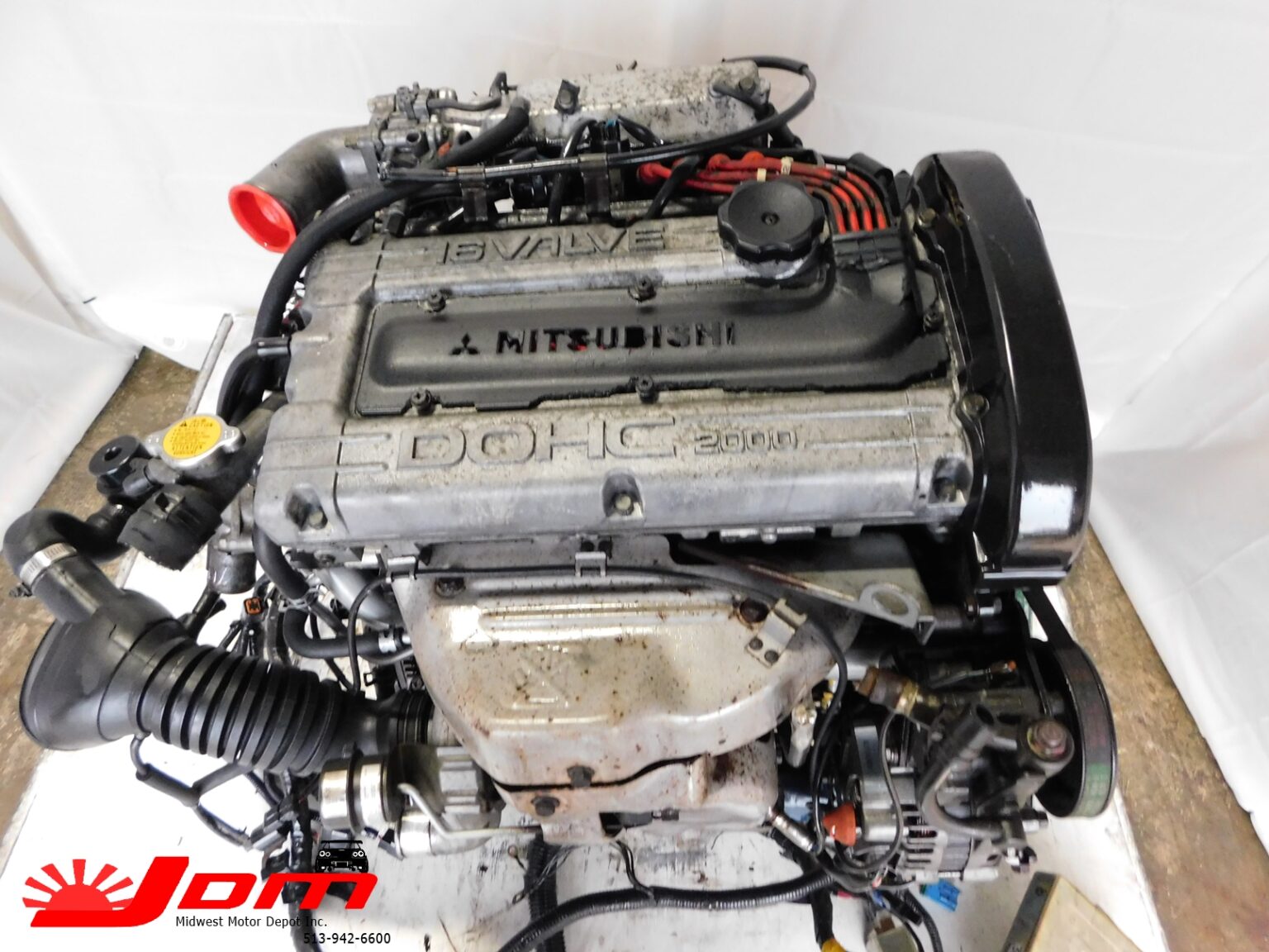 JDM 1995-1999 MITSUBISHI ECLIPSE 2.0L TURBO ENGINE ONLY – JDM of Ohio