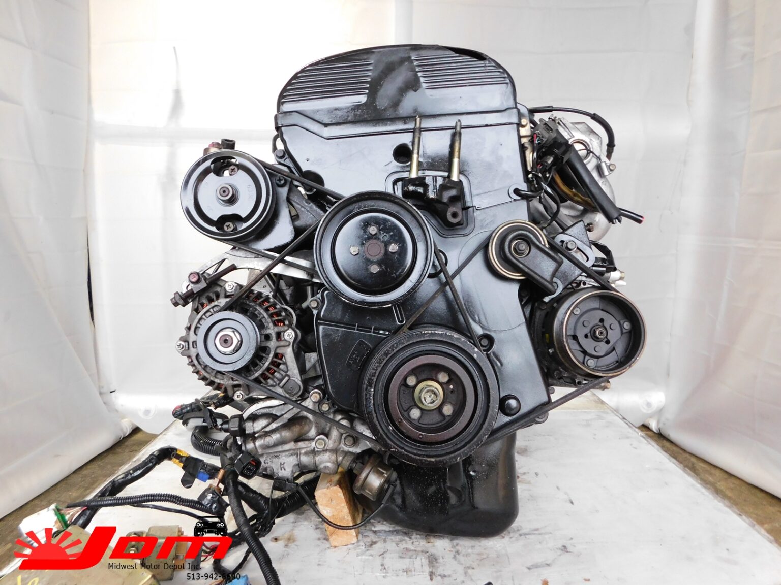 JDM 1995-1999 MITSUBISHI ECLIPSE 2.0L TURBO ENGINE ONLY – JDM of Ohio