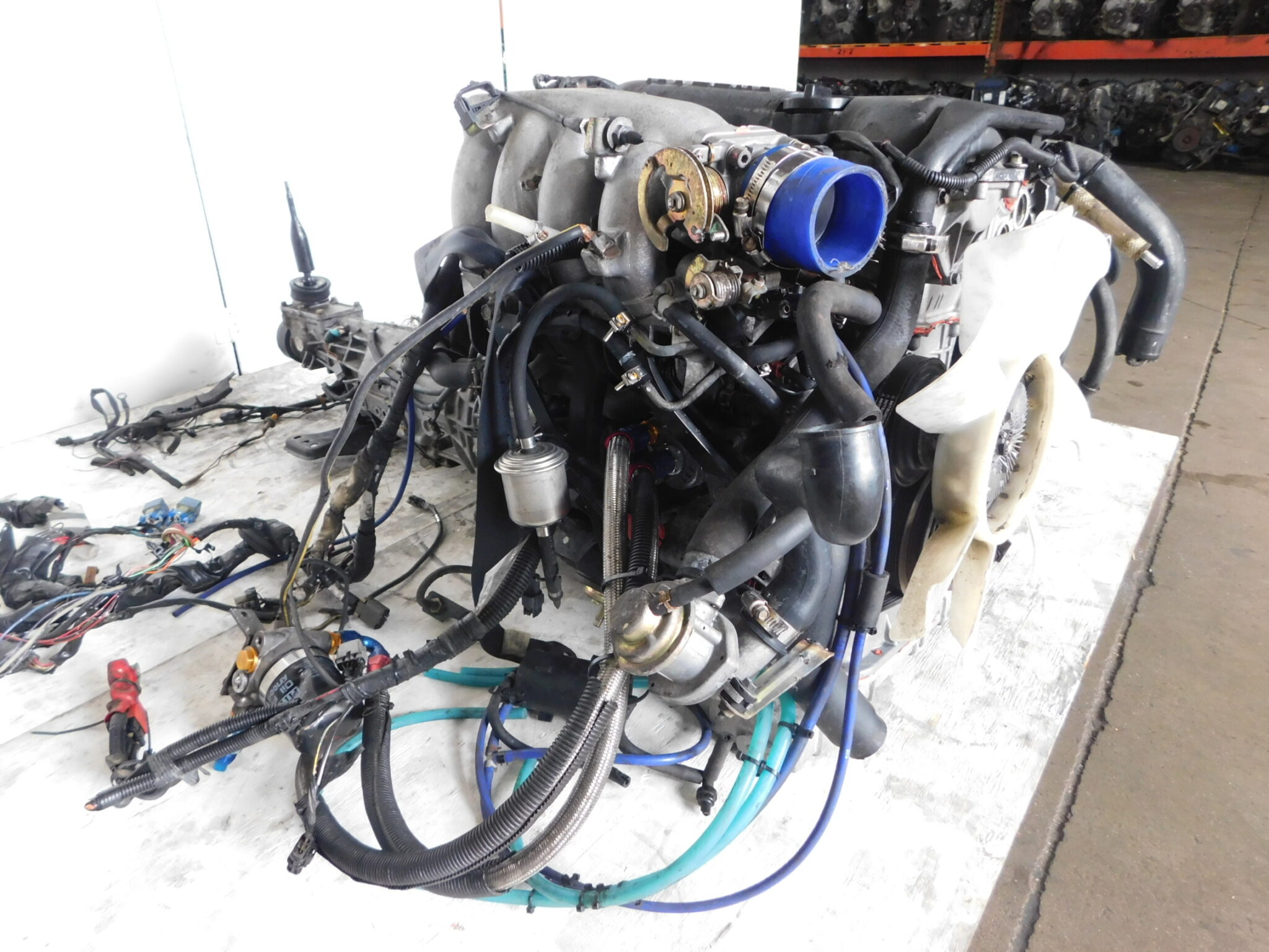 JDM 1994-1997 NISSAN 240SX, SILVIA 2.0L S14 NOTCH TOP ENGINE AND 5 ...
