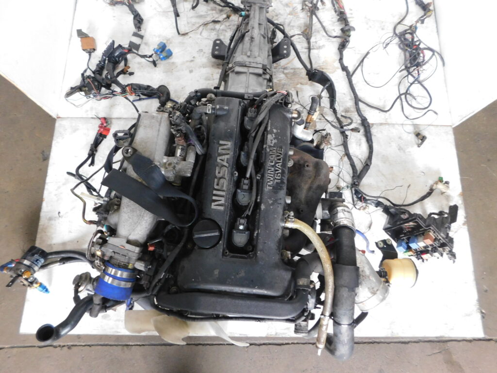 JDM 1994-1997 NISSAN 240SX, SILVIA 2.0L S14 NOTCH TOP ENGINE AND 5 ...